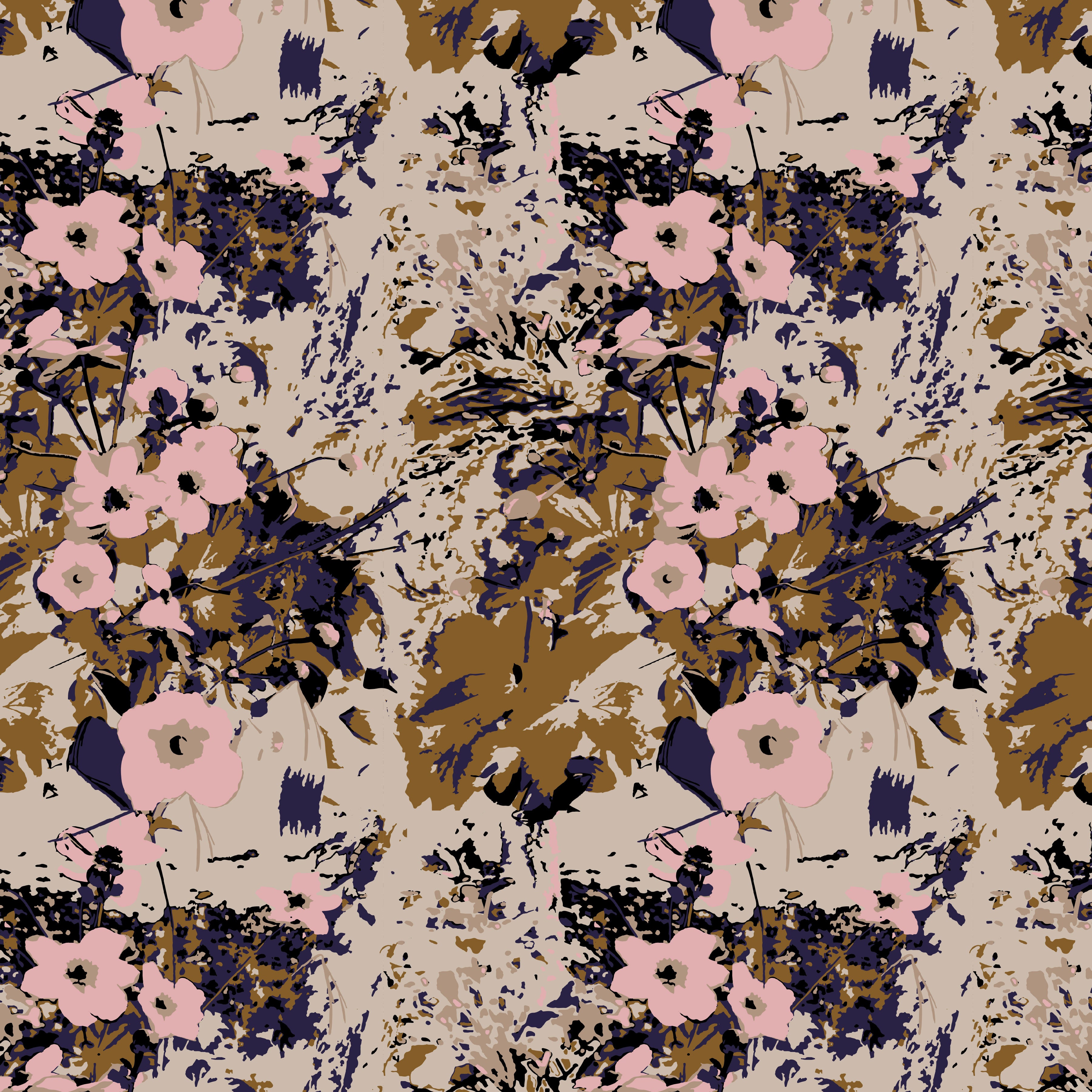 Chelsea Rust Pink Wallpaper – Kristy Stafford